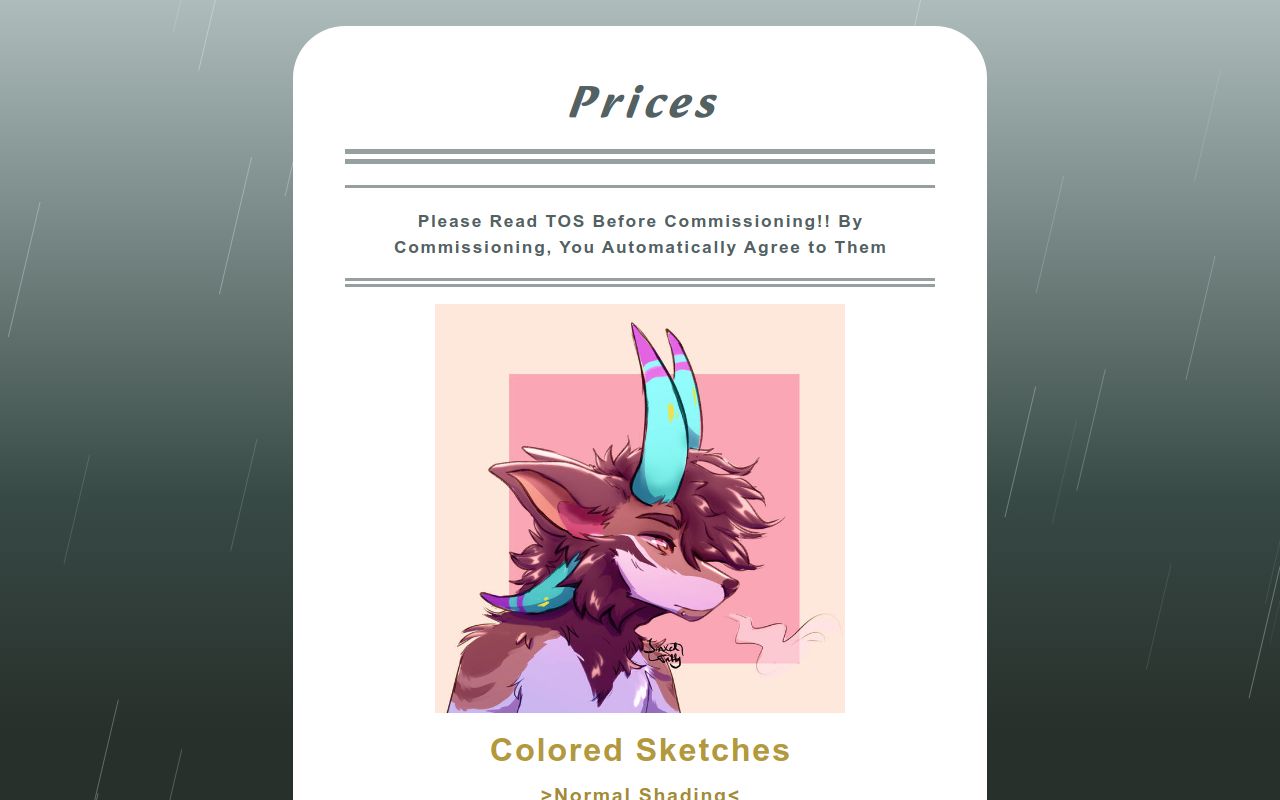 JinxedTaffy's Commission Prices